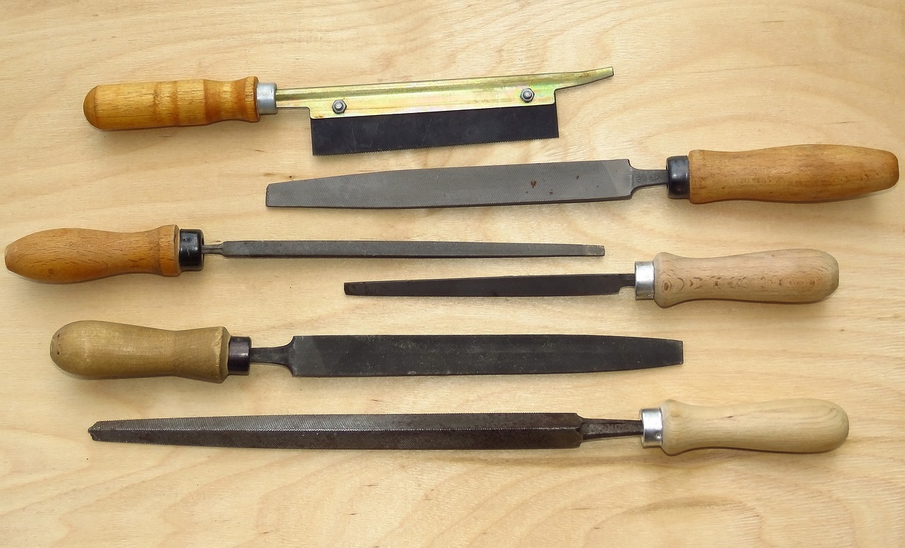 Feilen Werkzeug - die verschiedenen Typen von Feilen - Werkzeugeins